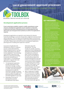 Toolbox3-Local government approval processes – Berries Australia